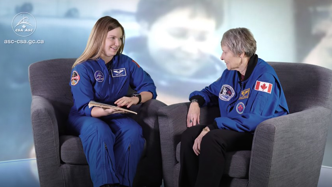 A memorable meeting between Jennifer Sidey-Gibbons and Roberta Bondar