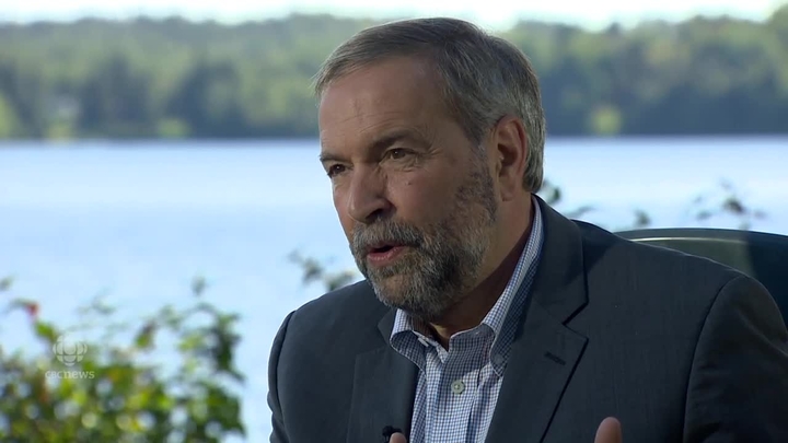 Thomas Mulcair Interview