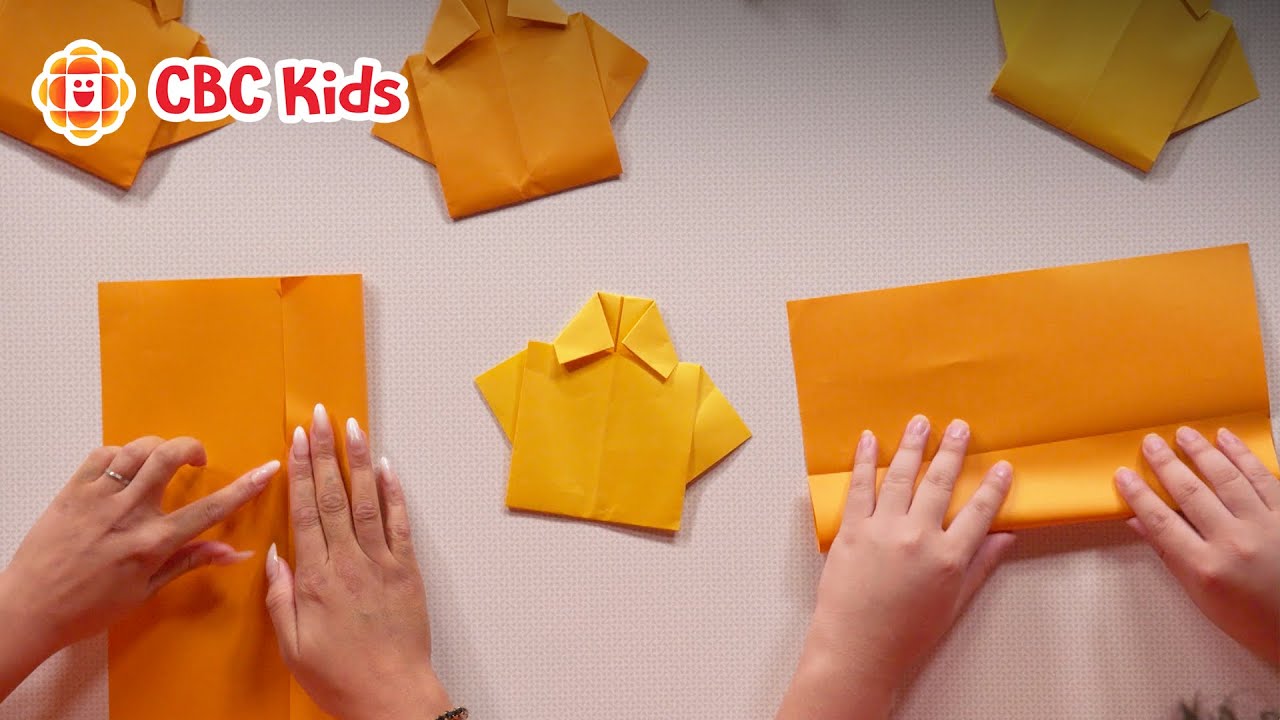 Orange Shirt Day Paper Craft Shirts