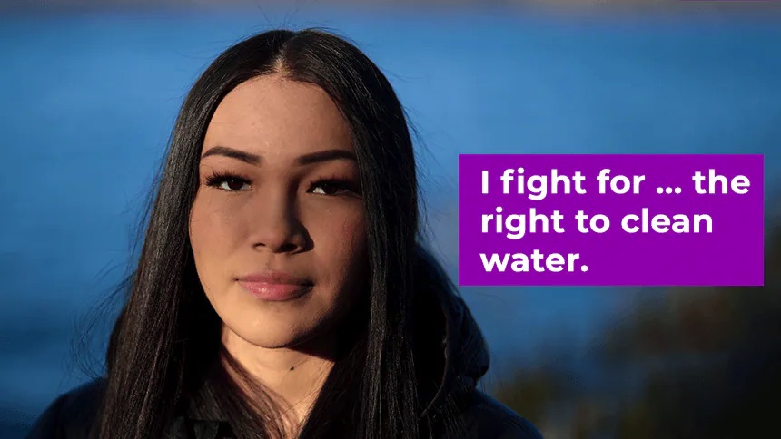 Teen activist Autumn Peltier demands clean water for all